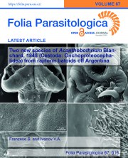 Folia Parasitologica: Folia Parasitologica - Latest articles